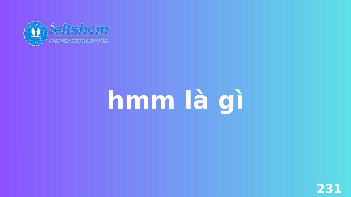Hmm Là Gì? Giải Mã Âm Thanh "Bí Ẩn" Trong Giao Tiếp